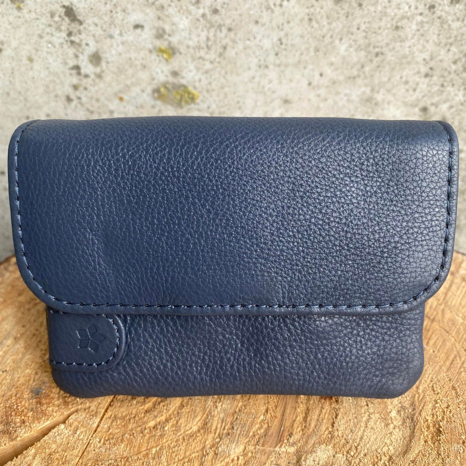 Tim & Simonsen Siff Purse - Dark Blue/silver | Hurtig levering hos Moster D